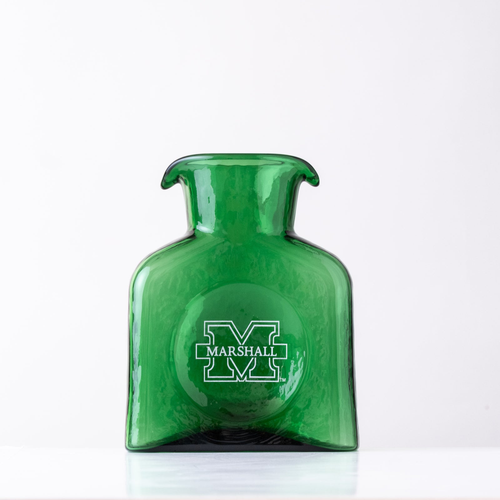 Collegiate 384 Water Bottle: Marshall University, Marshall Logo - Clov